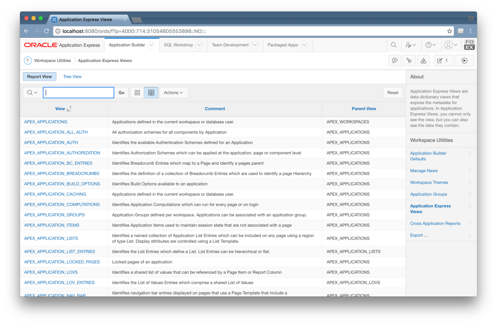 OTN Appreciation Day : APEX Metadata Repository - get along with Oracle ... OTN Appreciation Day : APEX Metadata Repository - get along with Oracle ...